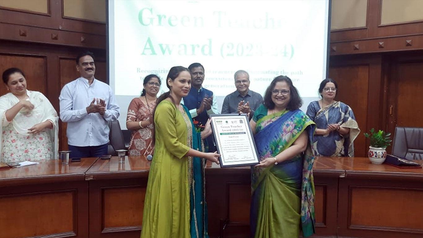 Green Teacher 2024 - Chembur Sarvankash Shikshan Shastra Mahavidyalaya